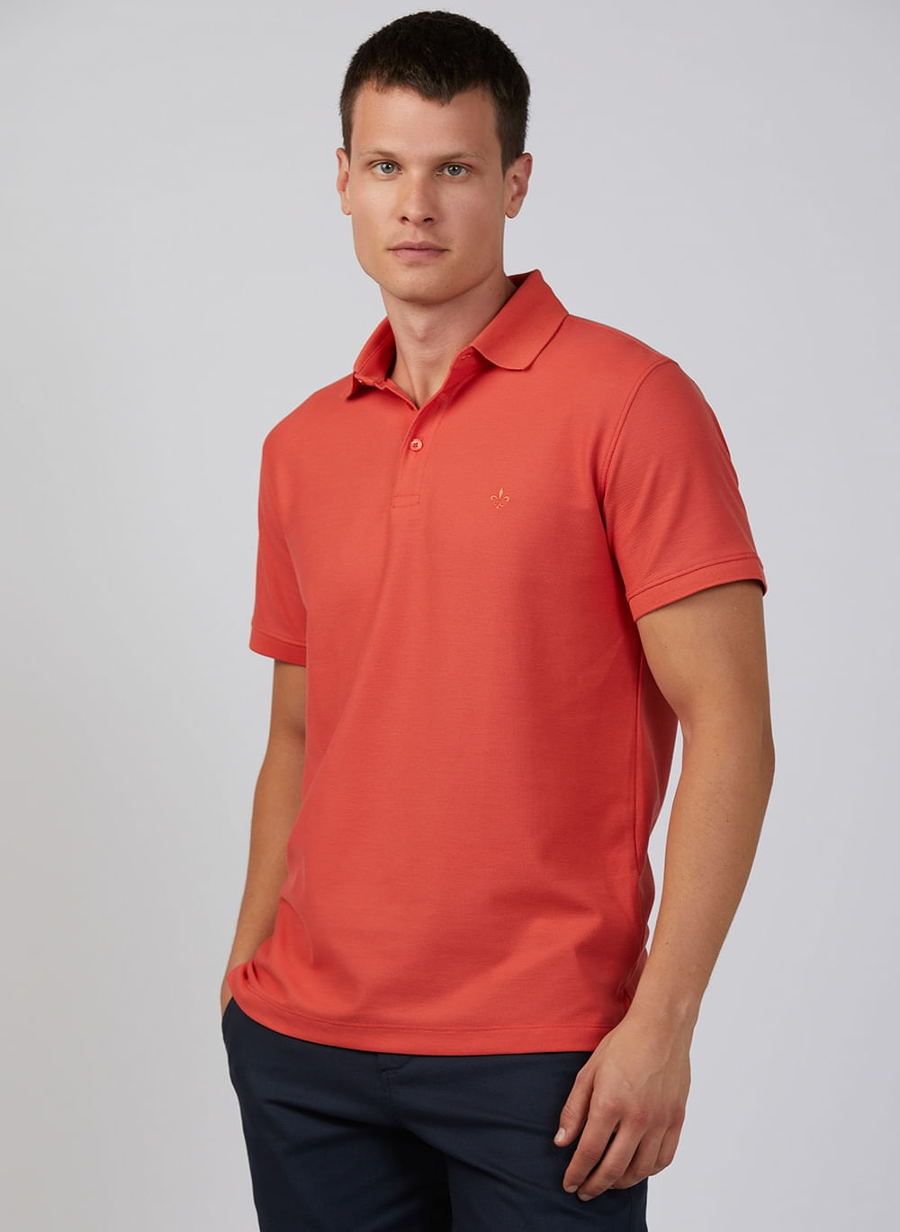 Polo Pima Piquet Essentials Dudalina Masculina - Dudalina